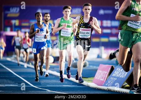 Belgian Dorian Boulvin pictured in action during the men's race at the ...