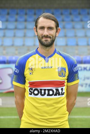 Westerlo's Maxime Biset poses for photographer at the 2018-2019 season ...