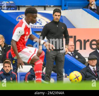 Bukayo Saka of Arsenal on the ball during the Carabao Cup Round 3 match ...