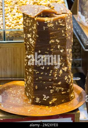 Turkish style fruit dried pulp as snack food Stock Photo - Alamy