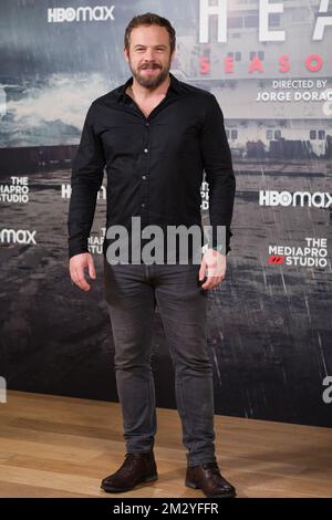 Moe Dunford attends 'The Head' photocall at Adisar Studios in Madrid ...