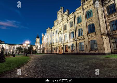 Ancient building of Igor Sikorsky Polytechnic University in Kyiv. KPI ...