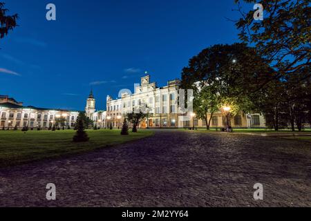 Ancient building of Igor Sikorsky Polytechnic University in Kyiv. KPI ...