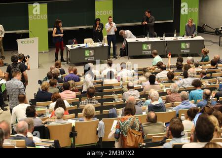 Illustration picture shows the participation congres of Ecolo French ...