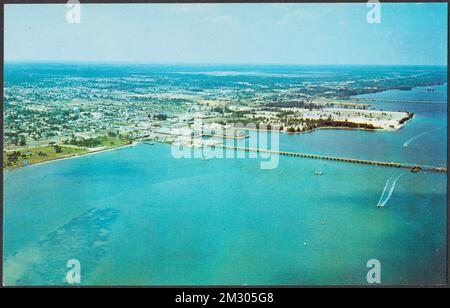 Fort Pierce, Florida , Beaches, Cities & towns, Tichnor Brothers ...