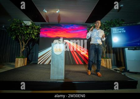 Telenet CTO Chief Technology Officer Micha Berger pictured during a ...