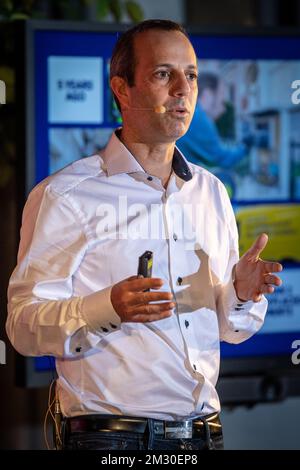 Telenet CTO Chief Technology Officer Micha Berger pictured during a ...