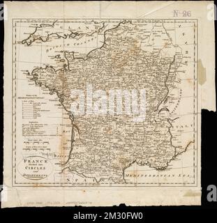 France as divided into departments , France, Administrative and ...