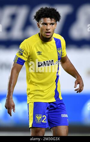 STVV's Samy Mmaee is pictured during a soccer game between STVV and Oud ...