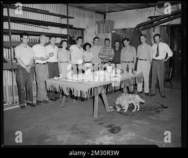 Frank J. Mello's party , Parties, Tables. Leon Abdalian Collection ...