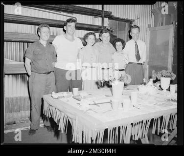Frank J. Mello's party , Parties, Tables. Leon Abdalian Collection ...