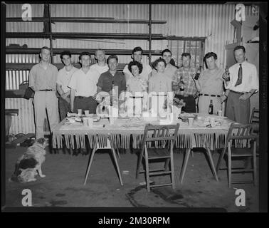 Frank J. Mello's party , Parties, Tables. Leon Abdalian Collection ...