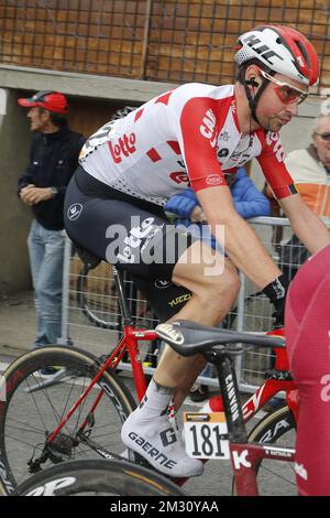 Belgian Sander Armee of Lotto Soudal pictured during a press day during ...