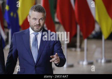 Slovak Republic Prime Minister Peter Pellegrini pictured during the ...