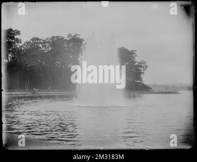 Fresh Pond fountain , Lakes & ponds, Fountains Edgar Sutton Dorr ...