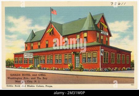 Gables Hotel and Grill, Washington Ave., and the Bay, Margate City, N ...