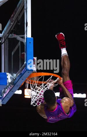 Dunk contest - All Star Game championship Elite at the Accor Arena in ...