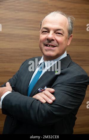 Ziegler director Alain Ziegler poses for photographer in marge of a ...