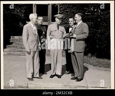 Visit of Gen. MacArthur , Ordnance industry, Armories, Military ...