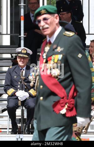 Commander of the marine component Michel Hofman pictured during the ...