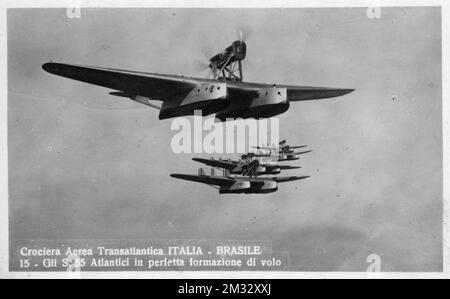 Aeroplani - Crociera Aerea Transatlantica Italia Brasile (12 Stock ...