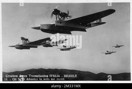 Aeroplani - Crociera Aerea Transatlantica Italia Brasile (12 Stock ...