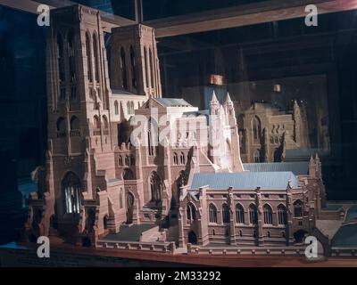 Miniature model of Liverpool Cathedral Stock Photo - Alamy