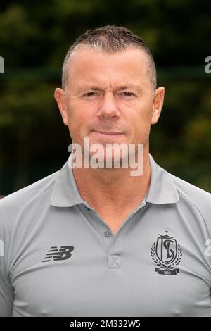 Standard's assistant coach Eric Deflandre, Standard's physical coach ...