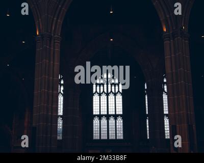 Photo of the inside of Manchester Cathedral Stock Photo - Alamy