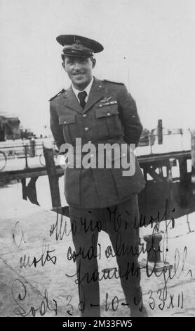 Francesco Agello - Sottotenente Aeronautica 1933 (1 Stock Photo - Alamy