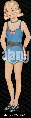 Gloria paper doll , Shoes, Bloomers. Phyllis Tyler Paper Doll ...