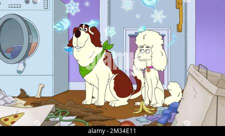 HOUSEBROKEN, left: Honey (voice: Lisa Kudrow), 'Who Done It?', (Season ...