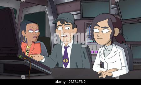 INSIDE JOB, from left: Gigi Thompson (voice: Tisha Campbell), Reagan ...