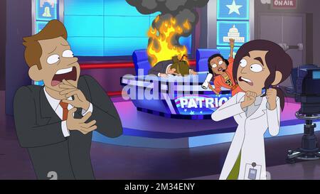 INSIDE JOB, from left: Gigi Thompson (voice: Tisha Campbell), Reagan ...