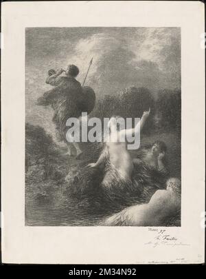 Goetterdoemmerung. Siegfried et les Filles du Rhin (2e planche) , Fictitious characters, Heroes ...