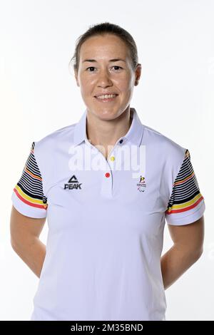 Belgian Gitte Haenen pictured in action at the 2018 edition of the AG ...