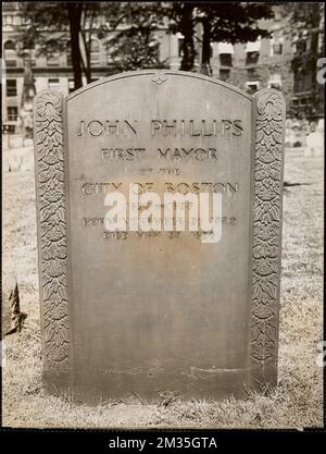 Graves of John Phillips , Tombs & sepulchral monuments, Granary Burying ...