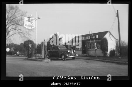 Great Plain Ave - gas station , Automobile service stations ...