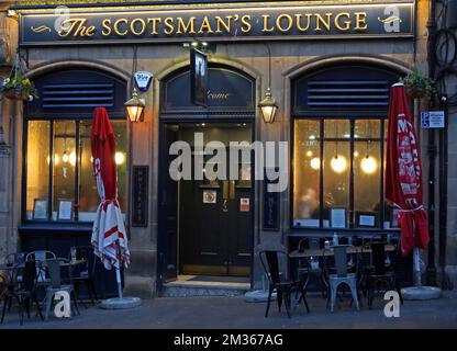 Scotsman's Pub and Bar, Edinburgh; Scotland Stock Photo - Alamy