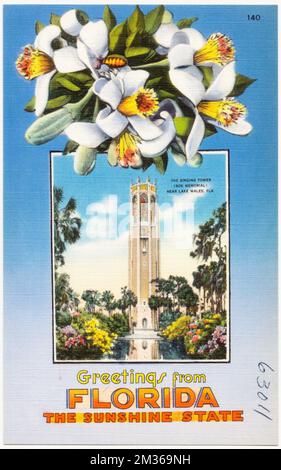 Florida, the sunshine state. Greetings from New York , Maps, Tichnor ...