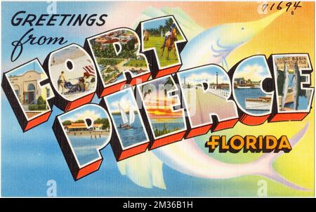 Scenic beauty of Florida , Tichnor Brothers Collection, postcards of ...