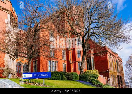 Firth Court is a Grade II listed Edwardian red-brick building that ...