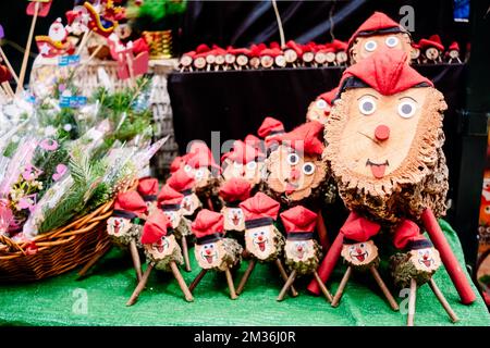 Typical Catalan Christmas tradition, Christmas uncle log Stock Photo ...