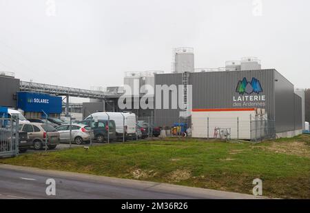 Illustration picture shows Solarec, part of the 'Laiterie des Ardennes ...
