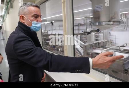 LDA Group chairman of the board Benoit Landrecy pictured during the ...