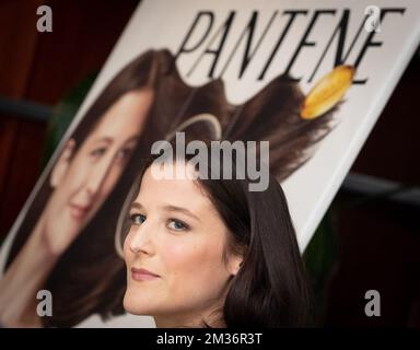 Belgian dancer Nora Monsecour poses for photographers during the ...