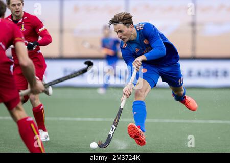 AMSTELVEEN, NETHERLANDS - NOVEMBER 28: Jorrit Croon of the Netherlands ...
