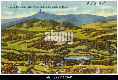 Greylock Mountain, 3505 feet, highest mountain in Mass. , Mountains ...