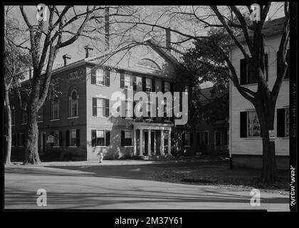 Hamilton Hall, Salem, MA , Buildings. Samuel Chamberlain Photograph ...