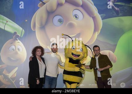 Kobe Van Herwegen, Bettina Berger and Thomas Van Goethem pictured ...